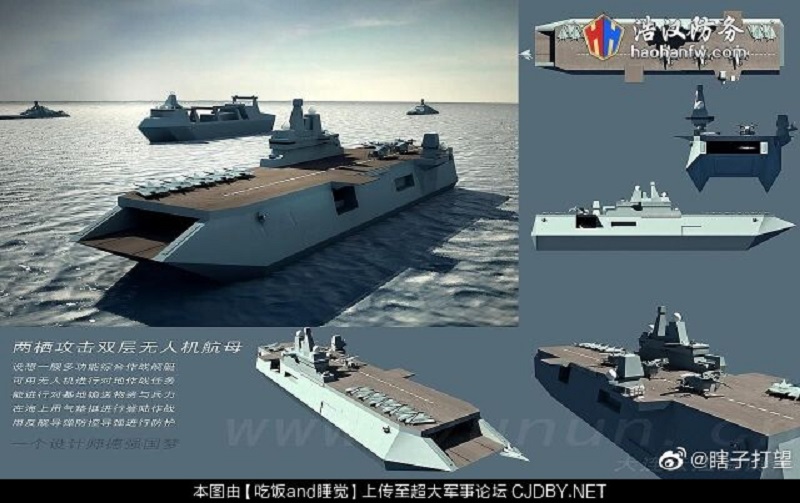 Με διπλό (!) κατάστρωμα πτήσης τα νέα κινεζικά LHD; - Πτήση