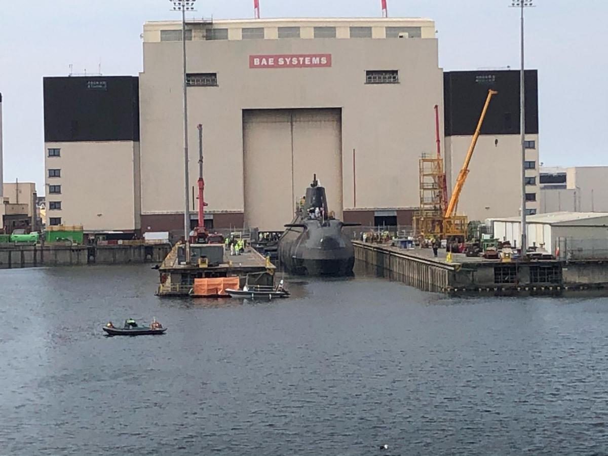 Καθελκύστηκε το HMS Anson, το 5ο βρετανικό πυρηνικό υποβρύχιο κλάσης ...