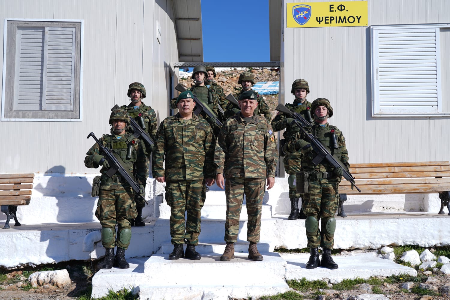 Επίσκεψη Α/ΓΕΕΘΑ σε Ψαρά, Λήμνο και Δωδεκάνησα - Πτήση