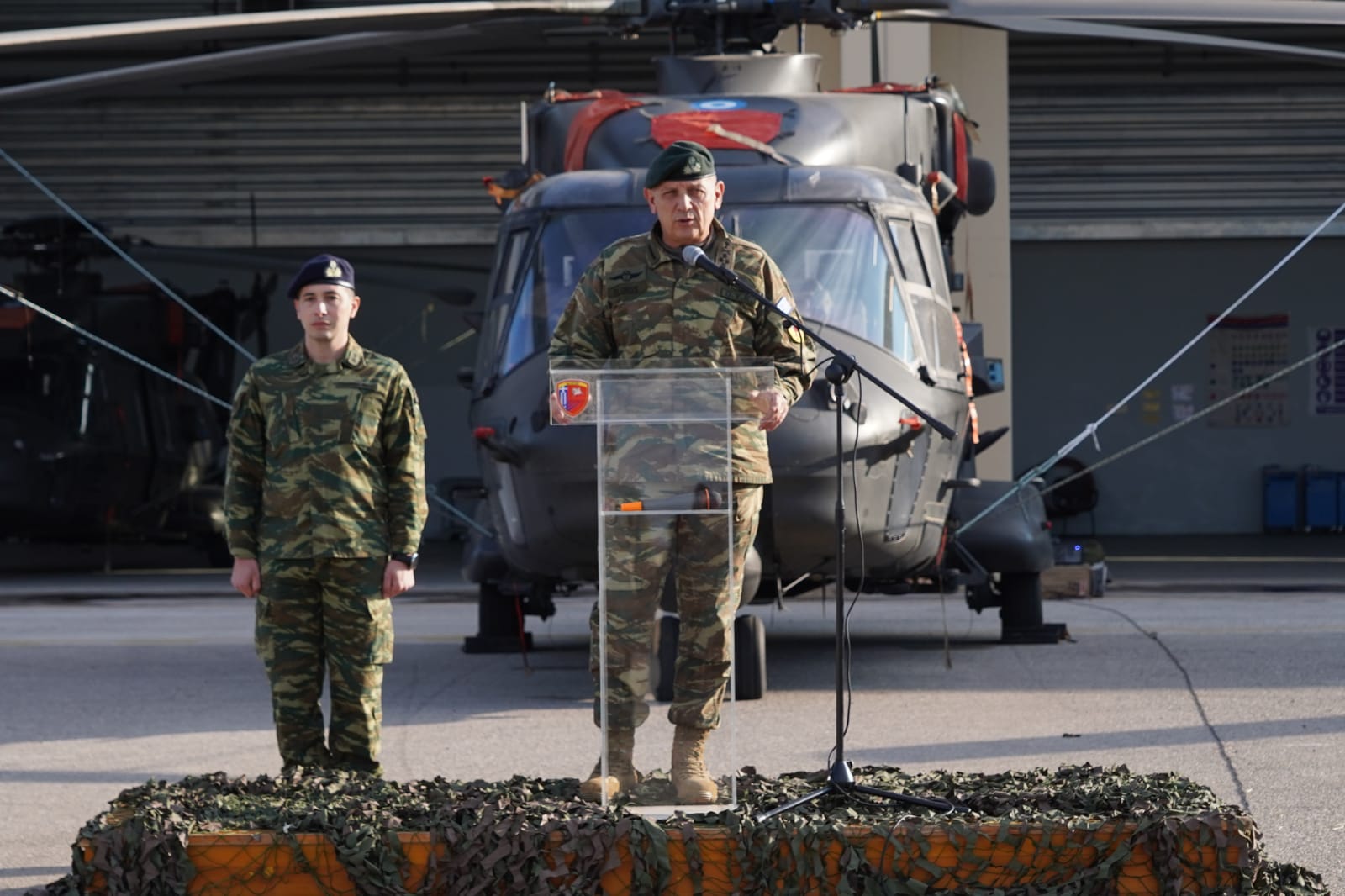 Επίσκεψη αρχηγού ΓΕΕΘΑ σε Μονάδες των Ενόπλων Δυνάμεων στην Αττική - Πτήση