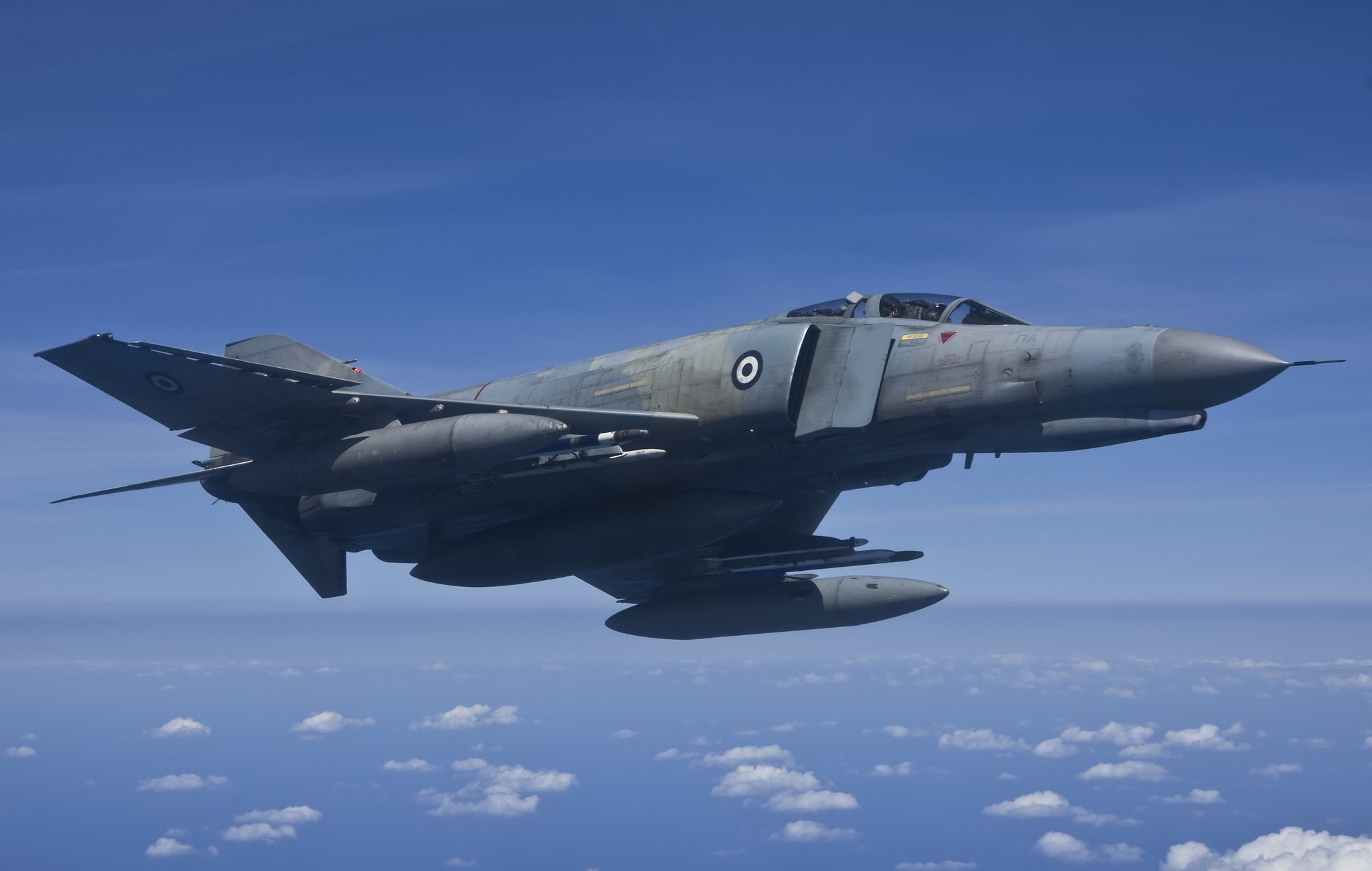 ΕΚΤΑΚΤΟ: Κατέπεσε μαχητικό αεροσκάφος F-4E AUP της ΠΑ - Πτήση