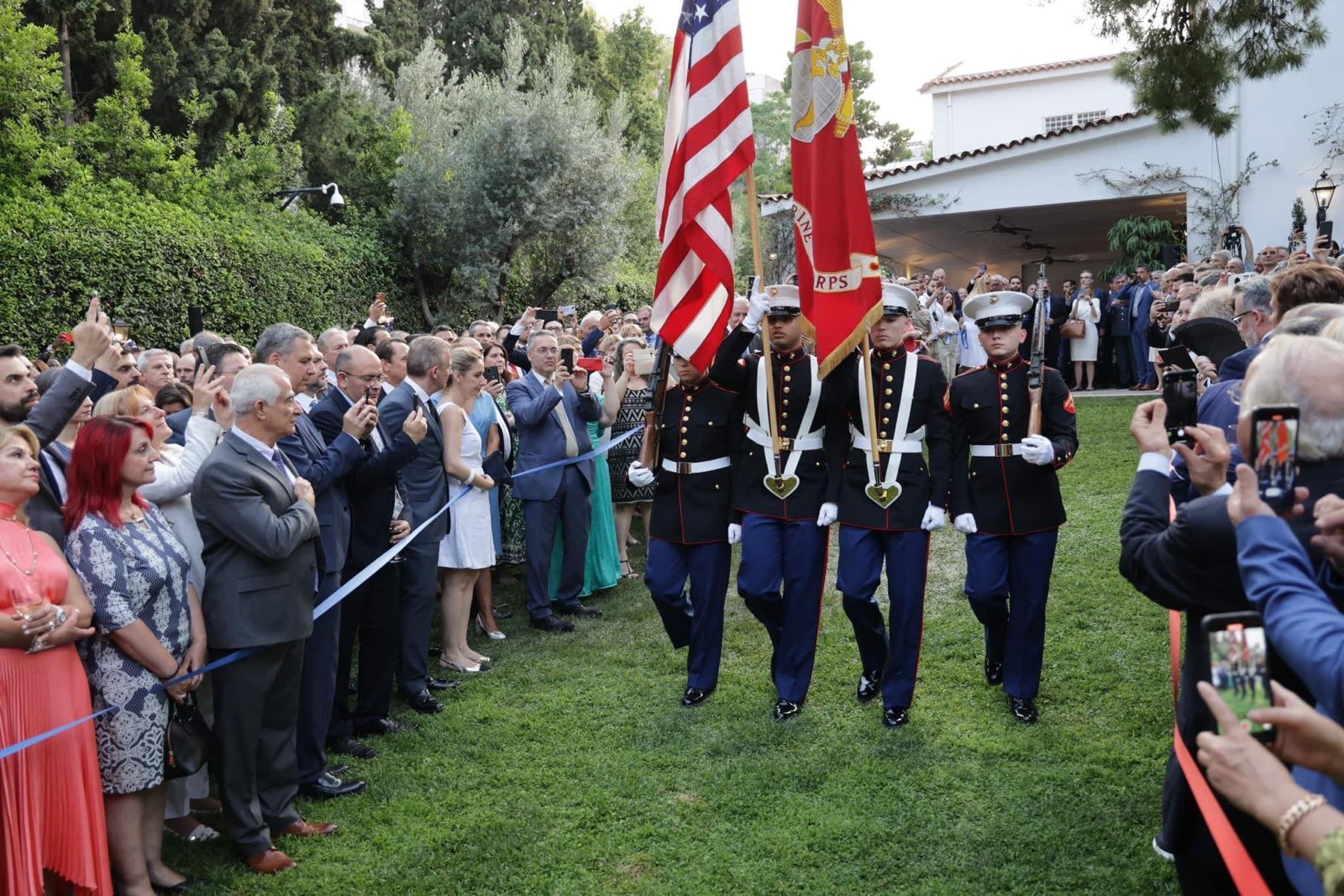 The US Embassy in Athens celebrates Independence Day - Πτήση