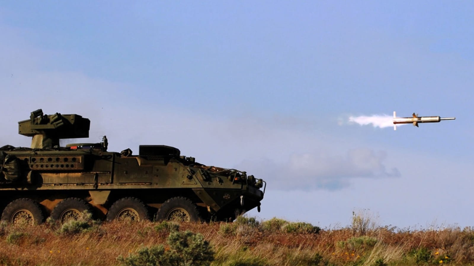 Αντιαρματικοί πύραυλοι TOW για το Ομάν - Πτήση