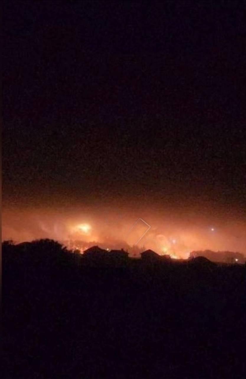 Στις φλόγες αεροπορική βάση στην περιφέρεια Λίπετσκ της Ρωσίας - Πτήση