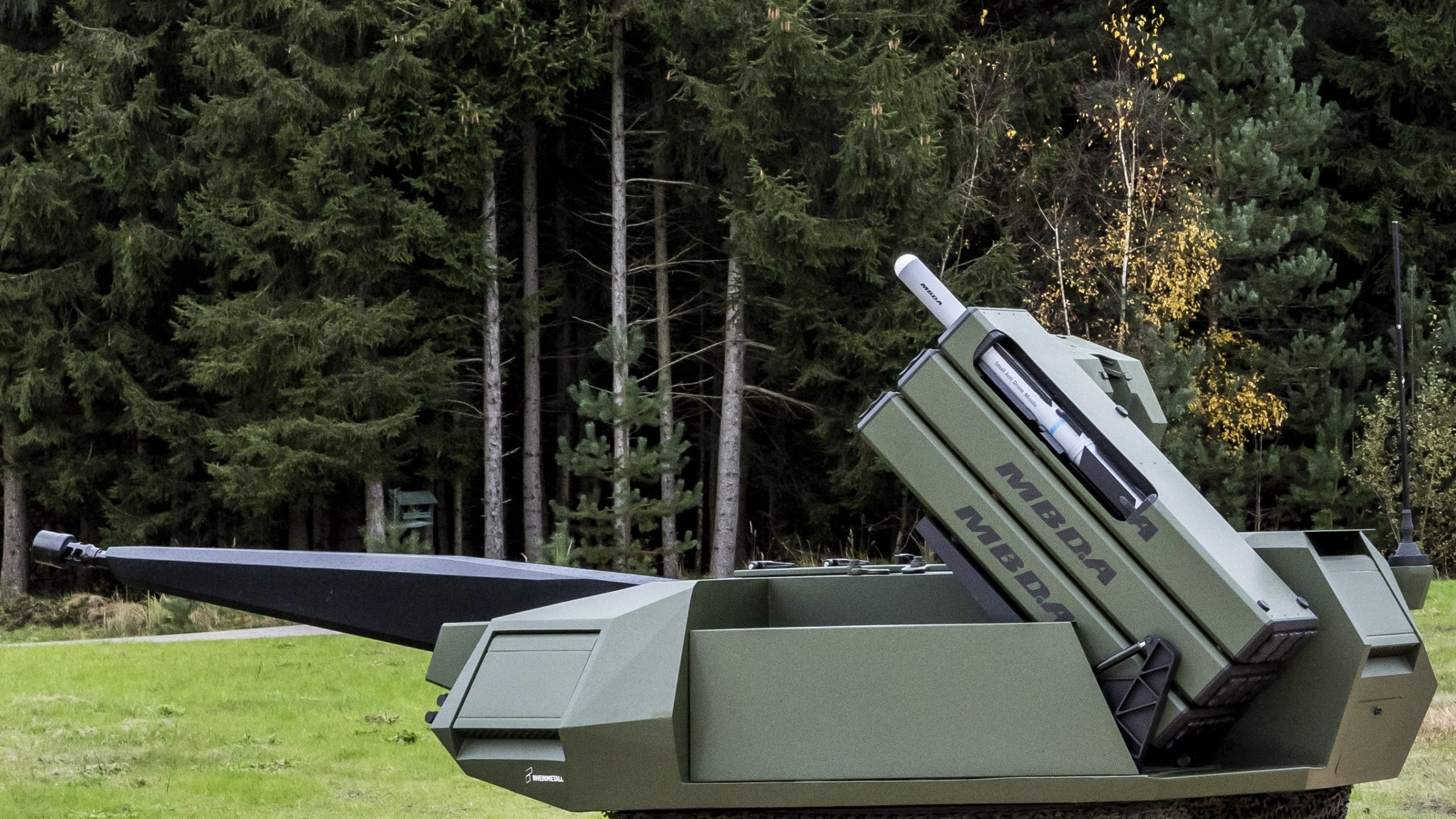 Small Anti Drone Missile σε συνδυασμό με Skyranger 30 δημιουργούν ...