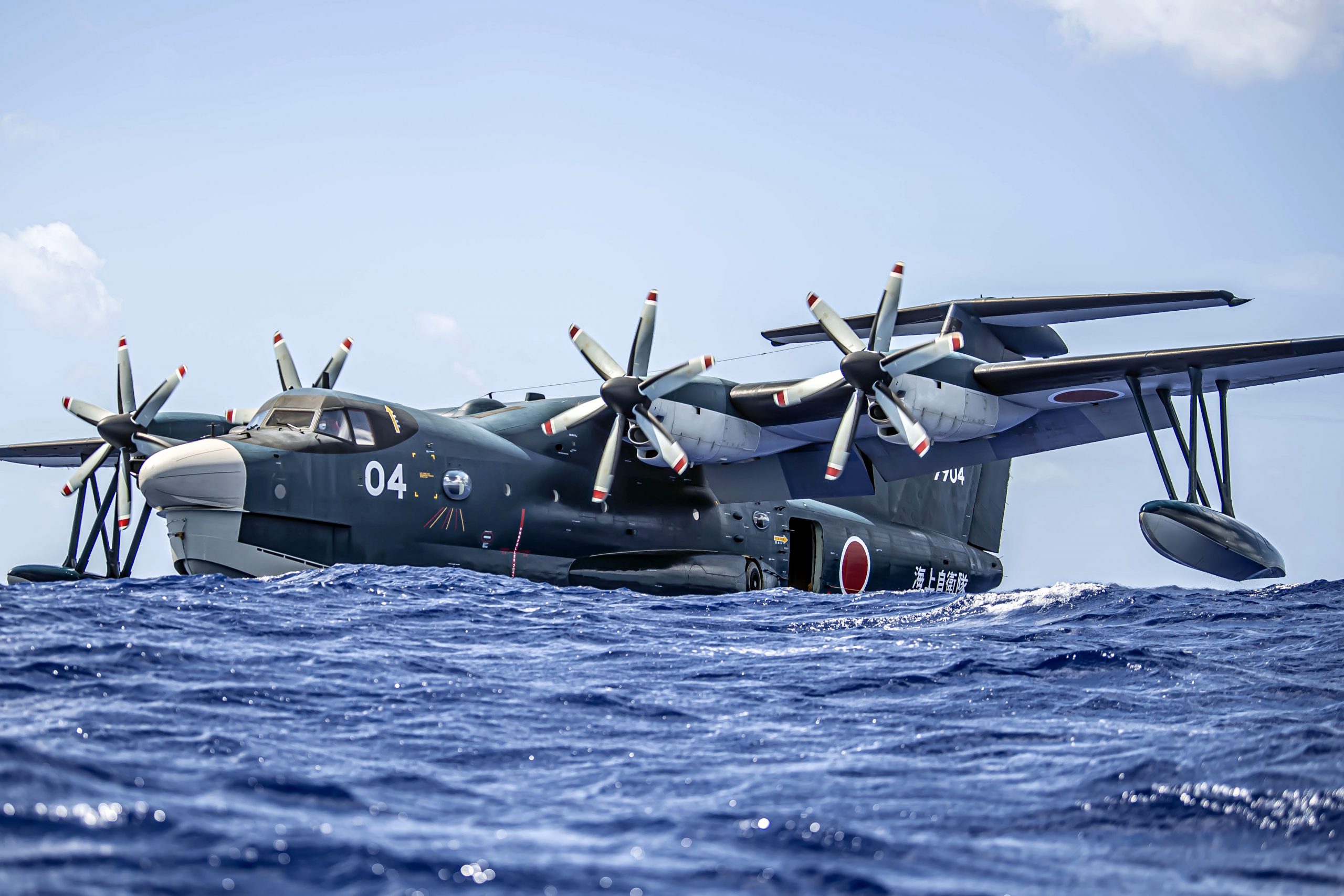 ΑΕΡΟΠΥΡΟΣΒΕΣΗ: Shinmaywa US-2 Γιαπωνέζος γιγα-πυροσβέστης - Πτήση