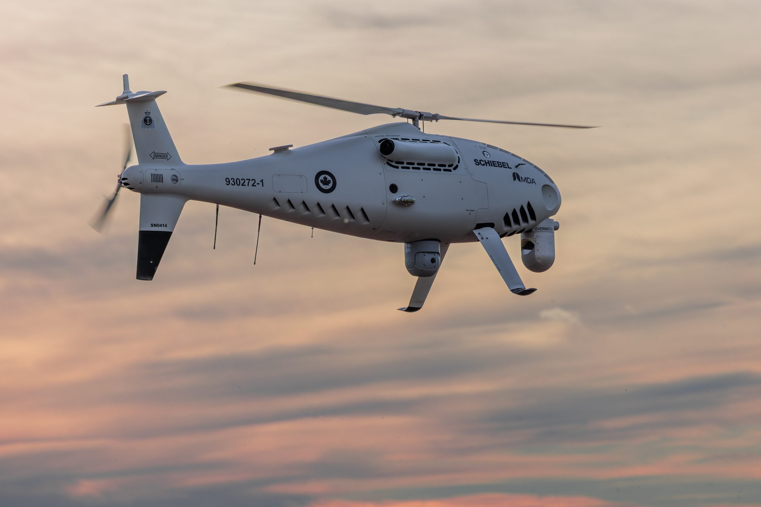 Schiebel Camcopter S-100 included in MDA space solution for RCN ISTAR ...