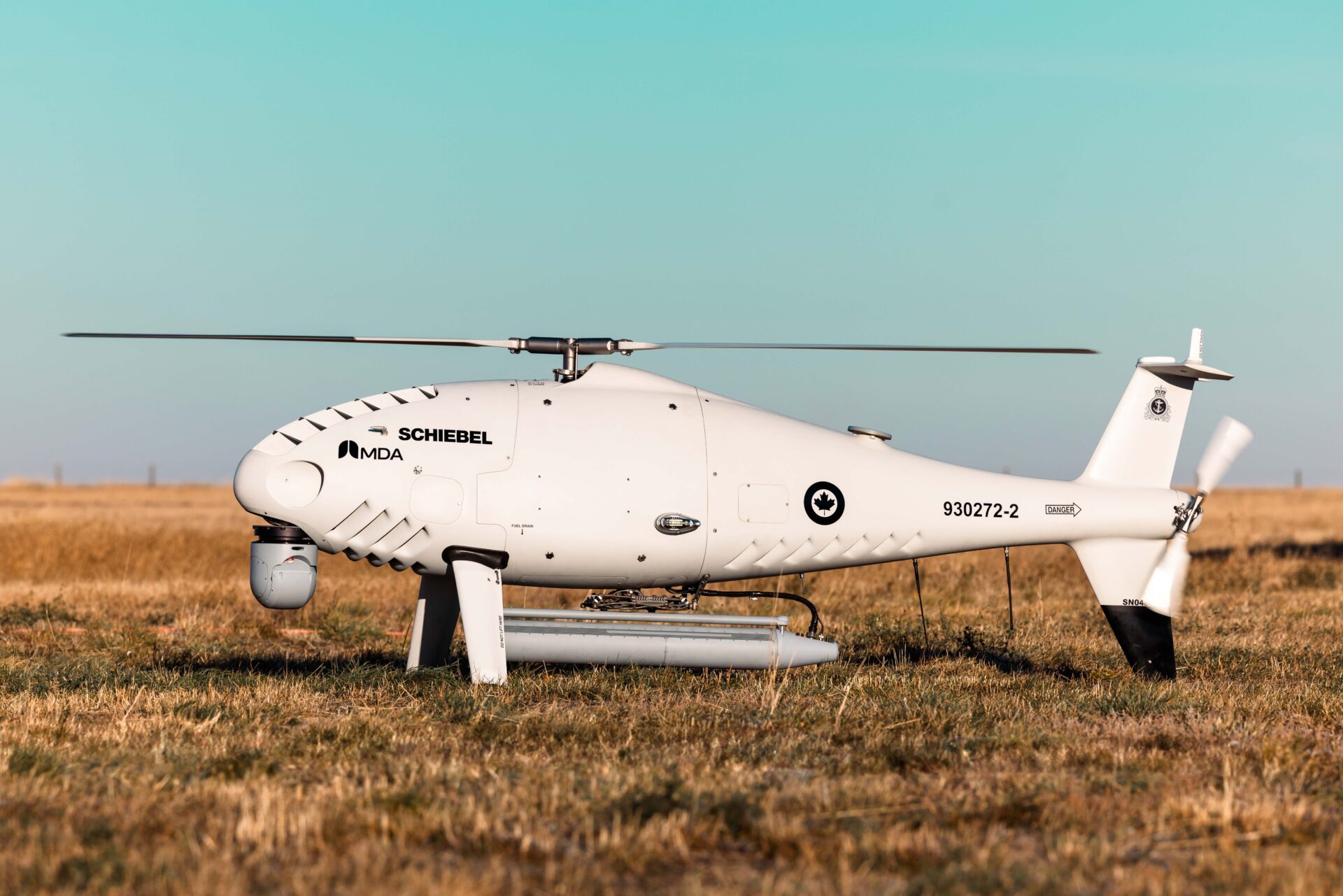Schiebel Camcopter S-100 included in MDA space solution for RCN ISTAR programme - Πτήση
