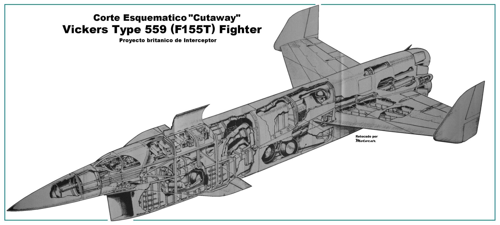 Vickers Type 559, το αναχαιτιστικό των 2,5 Μαχ της δεκαετίας του '50 ...