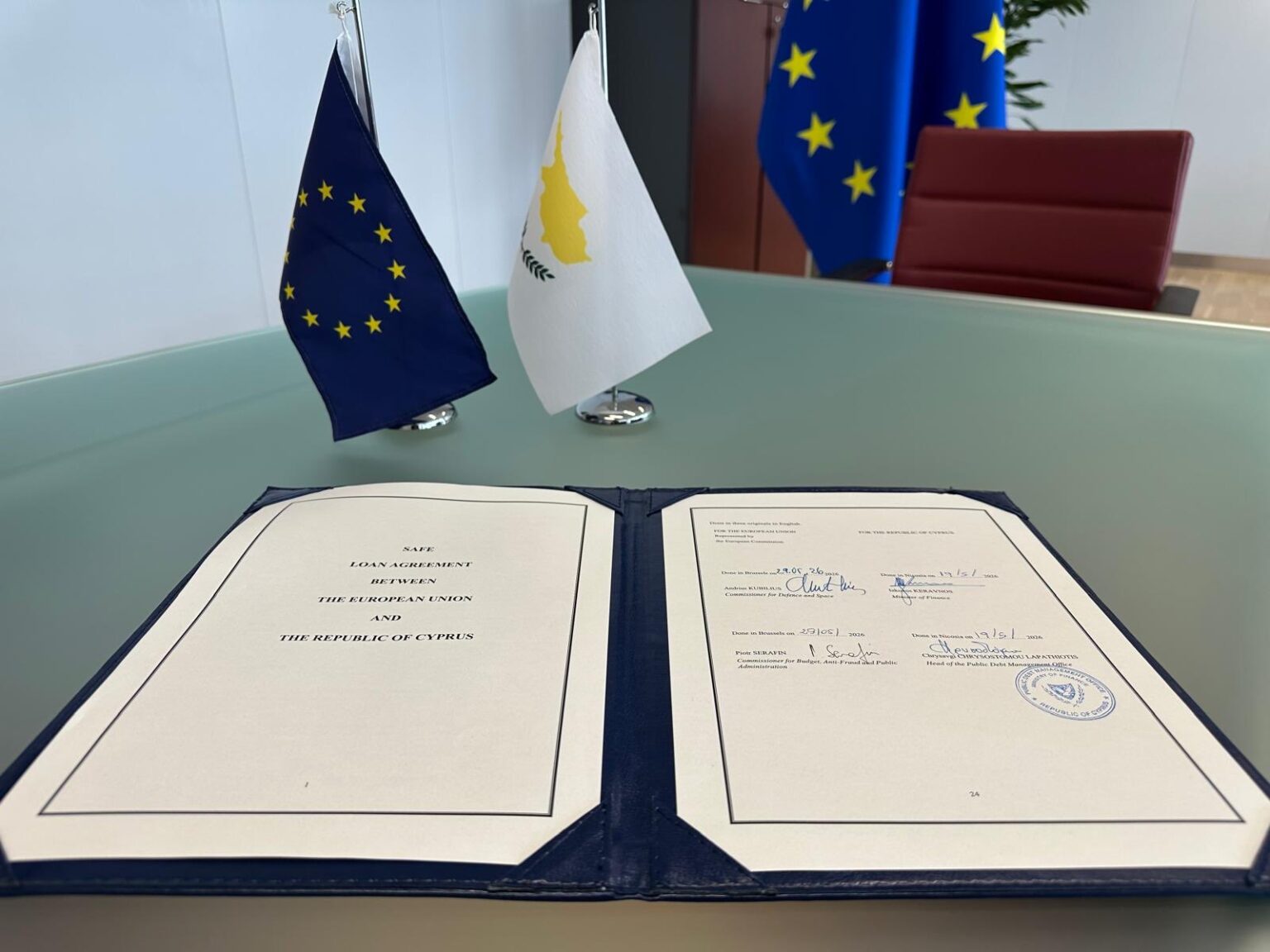 Στο πρόγραμμα SAFE της ΕΕ εντάσσεται η Κύπρος - Πτήση